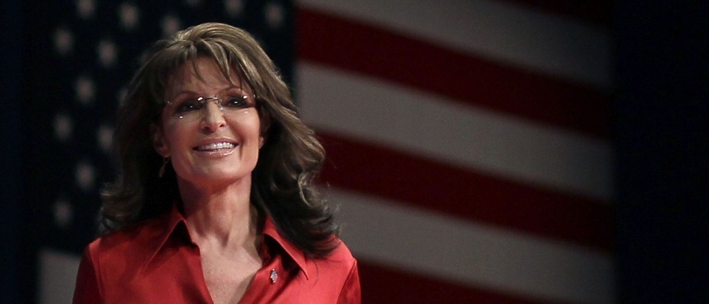 Ladies in Satin Blouses: sarah palin - red satin blouse
