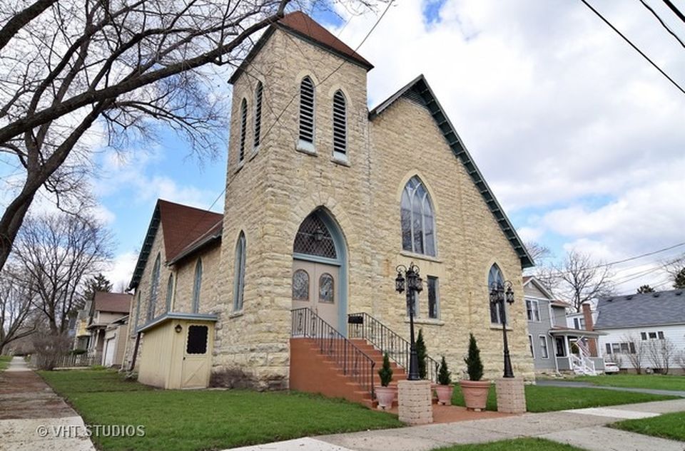 Sweet House Dreams: 1889 Limestone Church Conversion in Batavia, Illinois