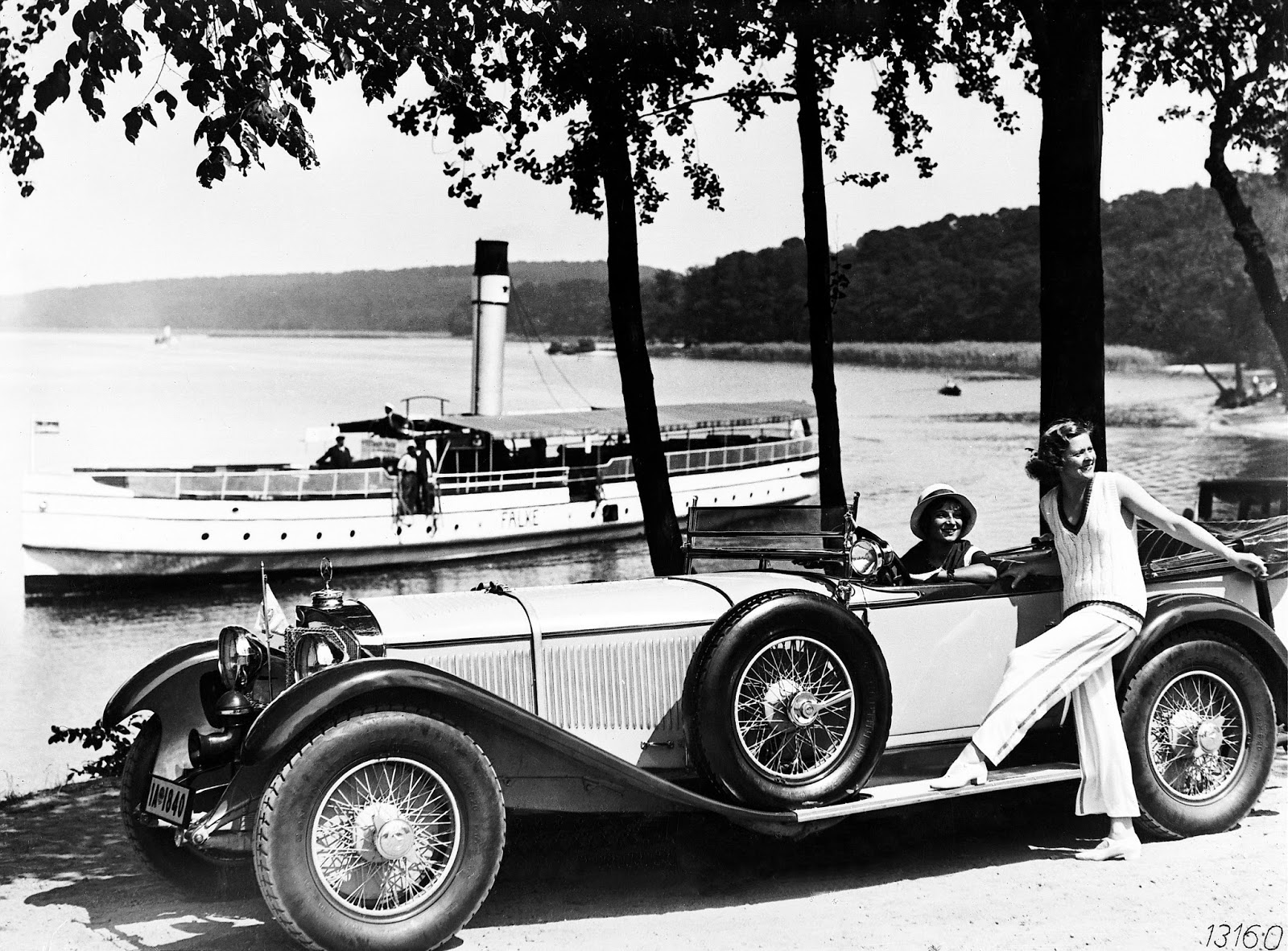 The Automobile and American Life: Photos of a 1928 Mercedes-Benz SS