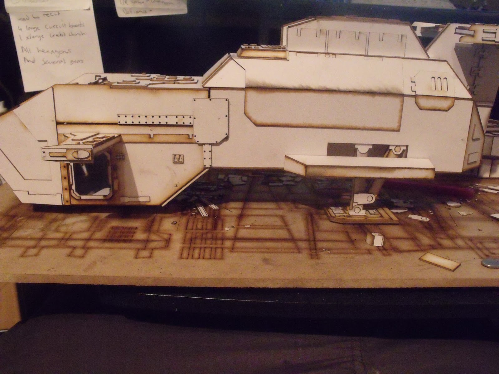 Limited Edition Warhammer models: Warhammer papercraft model - scratch ...