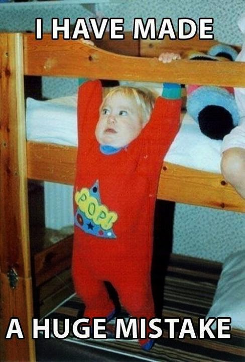 I have made a huge mistake cute kid ~ Joke All You Can