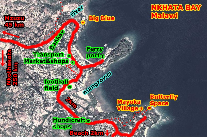 Malawi for independent travellers. Nkhata Bay