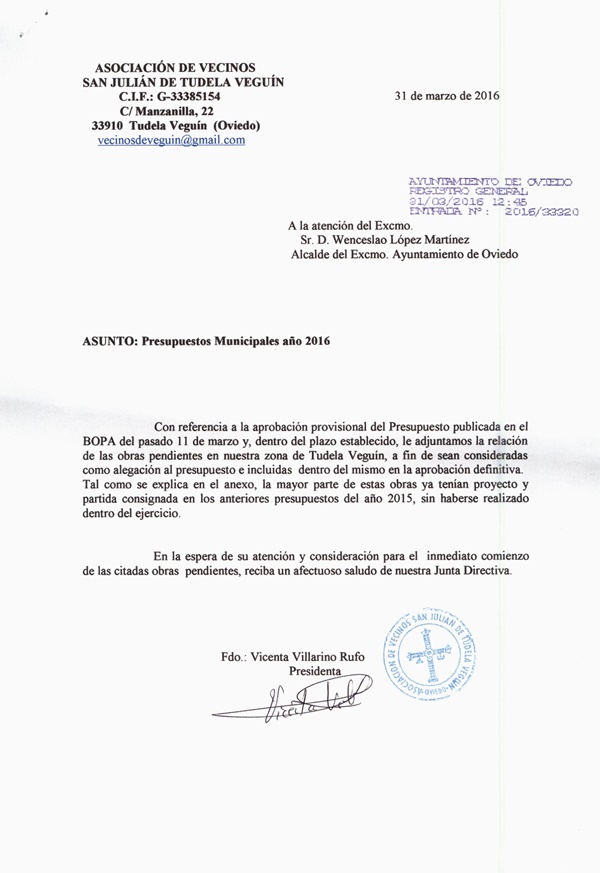 Vecinos De Vegu n Alegaciones A Los Presupuestos Municipales 2016 vecinos-de-vegu-n-alegaciones-a-los-presupuestos-municipales-2016