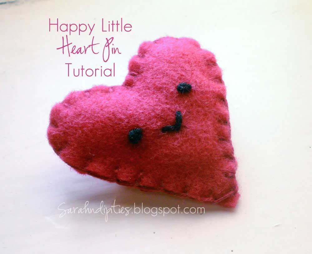 Sarahndipities ~ fortunate handmade finds: Things to Make: Felt Happy ...