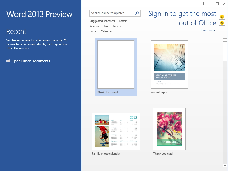 Microsoft Office 2013 - Word 2013 interface function at a glance ...