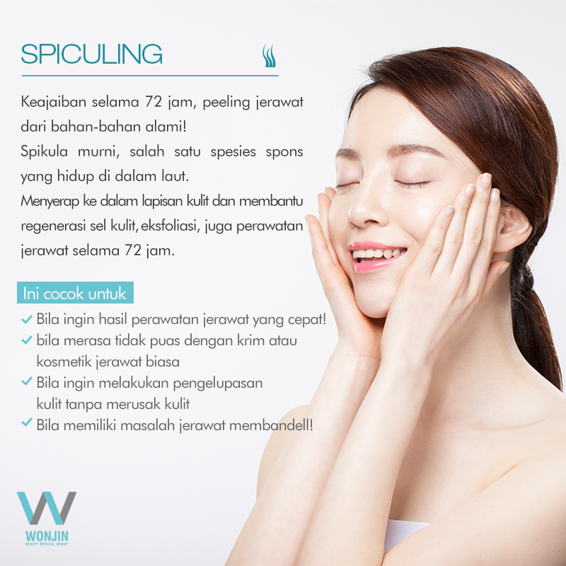Beragam prosedur peeling kulit wajah di RS Wonjin, Kulit bersih, cerah, mulus!