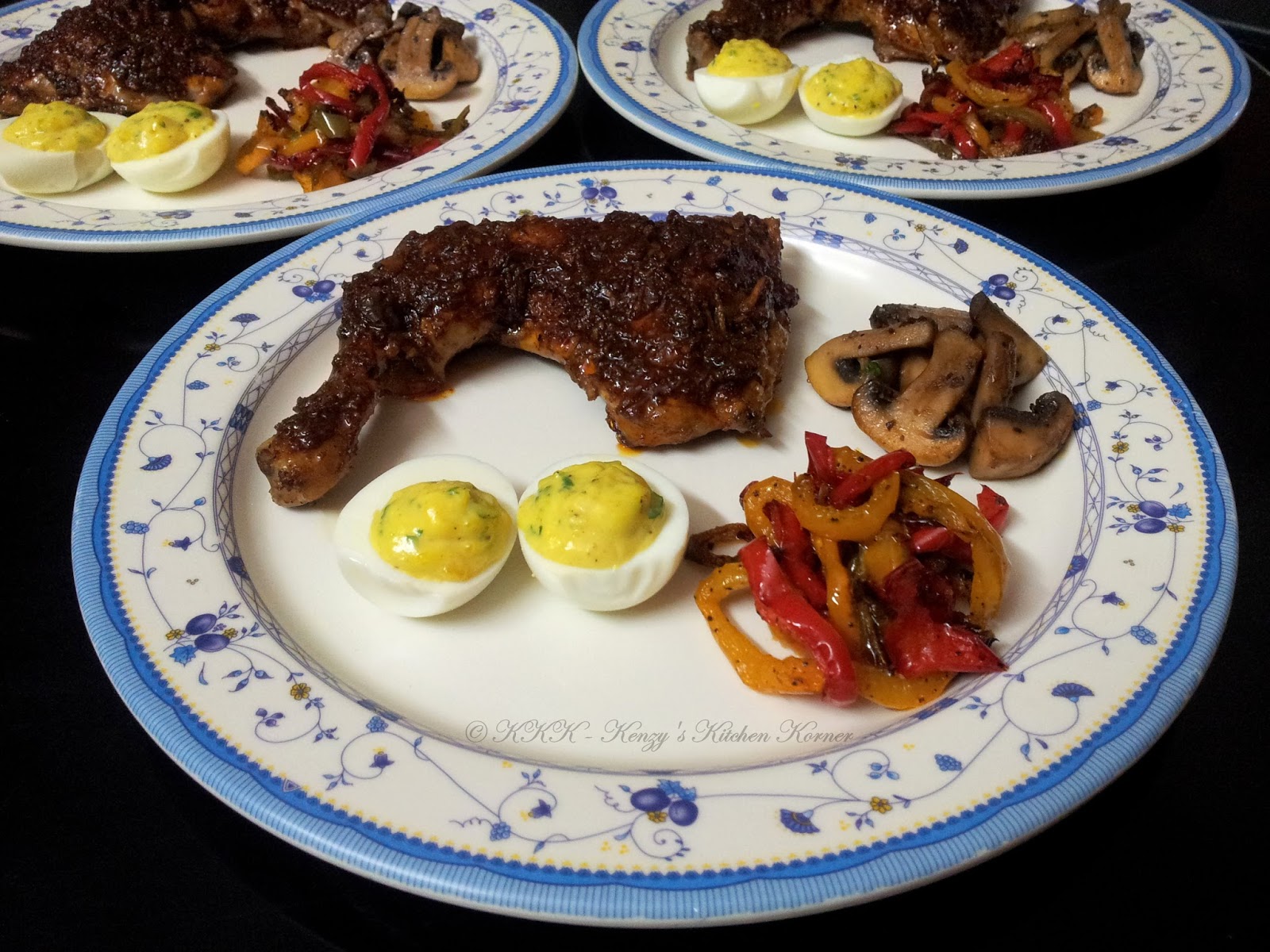 Kenzy's Kitchen Korner... : Chicken Chaamp (Served with Herbed Paprika ...