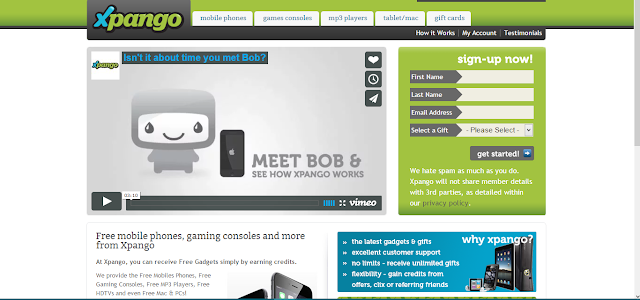 الحلقة17:شرح موقع xpango لي ربح أيفون 6 و هواتف سامسونغ غالاكسي مجانا ...