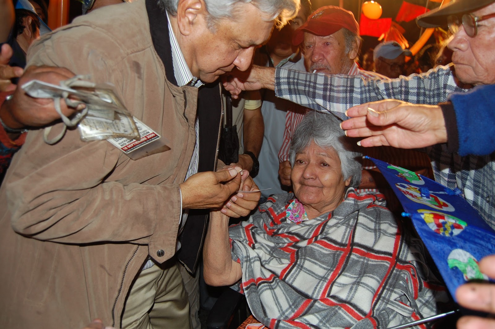 Cntl rndr: Mitin de Andrés Manuel López Obrador en la delegación Zona Norte