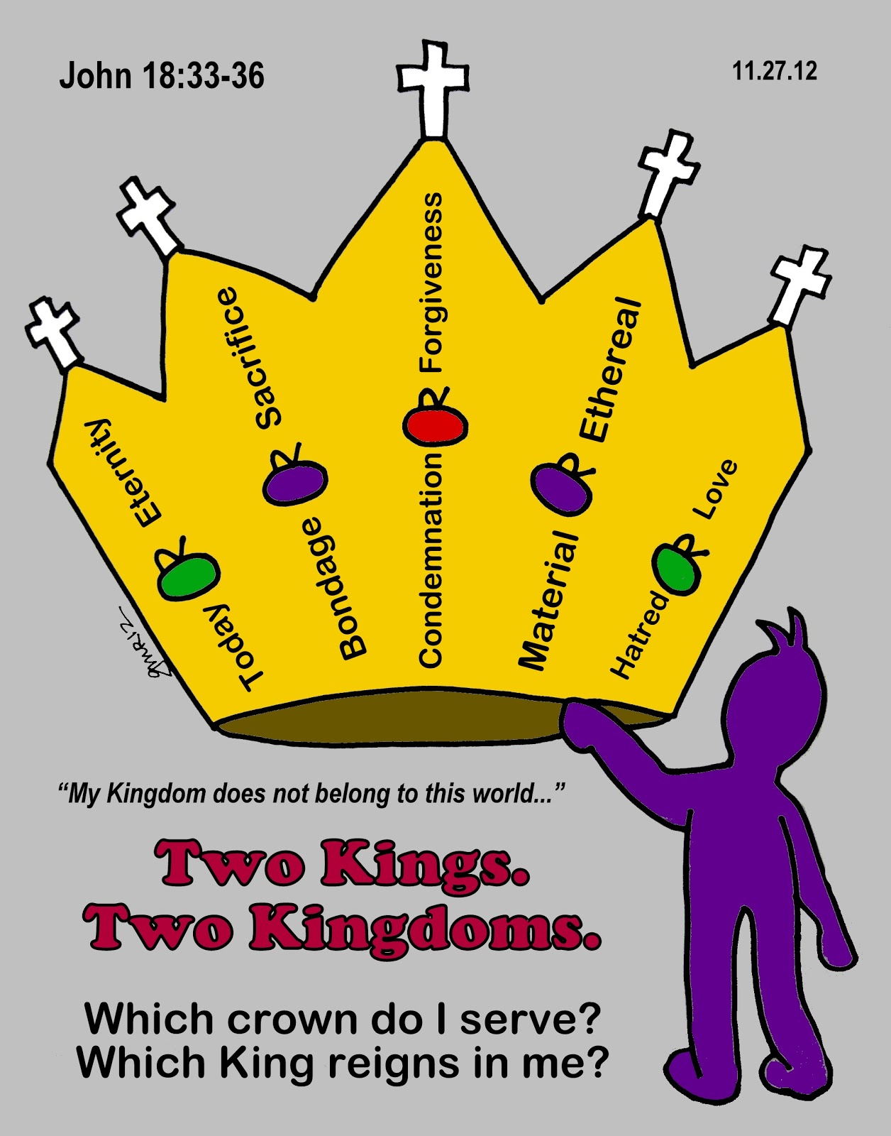 Scribbles, Scriptures, and the Spirit: November 2012