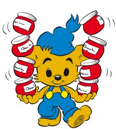 Knasigt: Glada Bamse-barn
