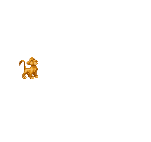 Macbee: The Lion King / Simba 16-bit sprite demake (NES)