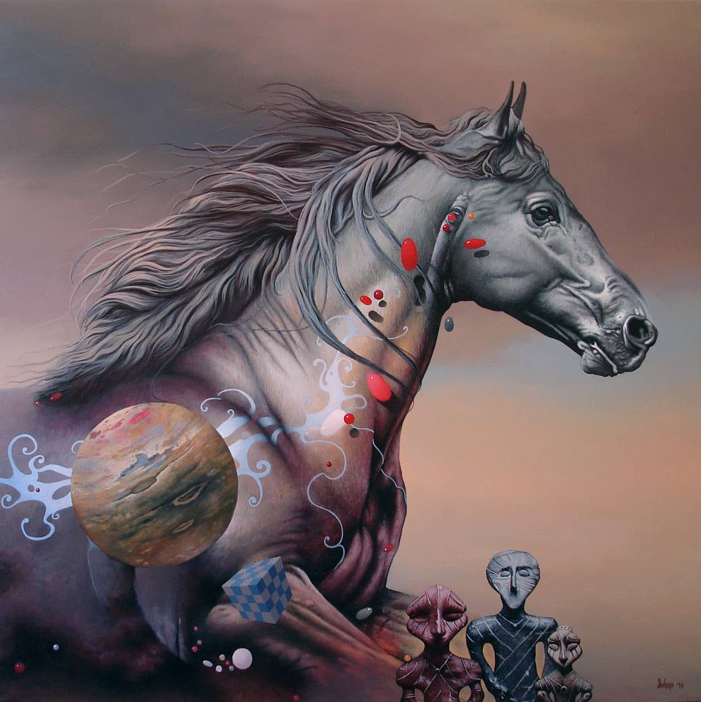 Dragan Ilic Di Vogo, 1962 | Fantastic / Surrealist painter | Tutt'Art ...