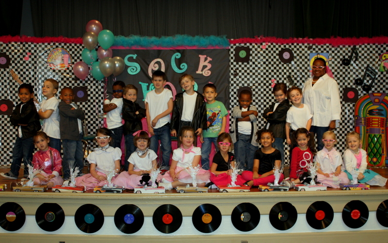little pumpkin grace: 50th Day of School Kindergarten Sock Hop