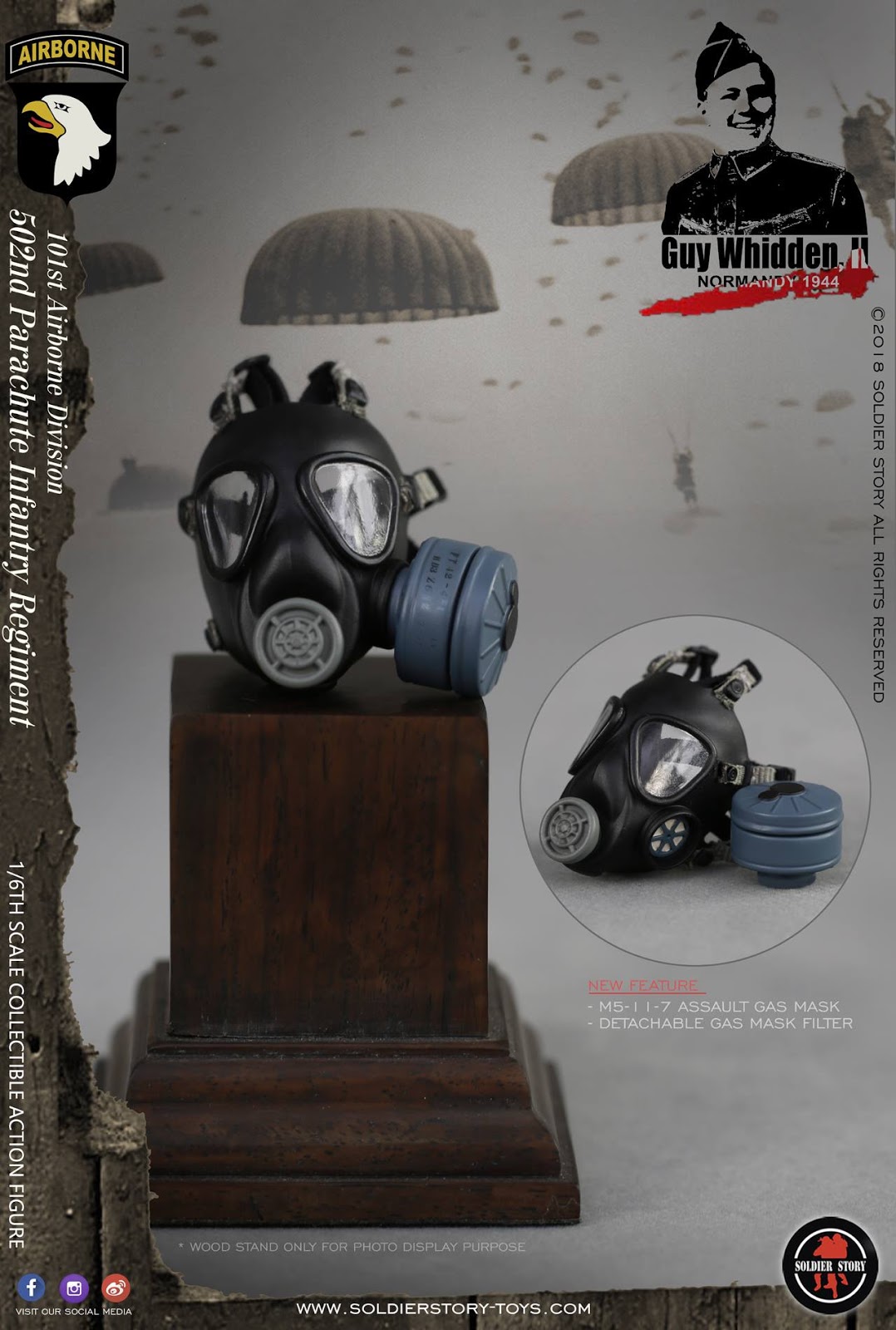 toyhaven: Soldier Story 1/6th WWII 101ST AIRBORNE DIVISION “GUY WHIDDEN ...