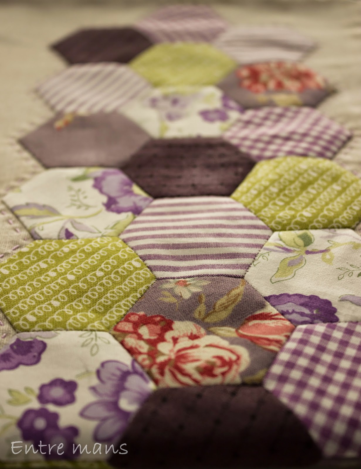 Entre mans: Bolsa de viaje para ropa interior de patchwork