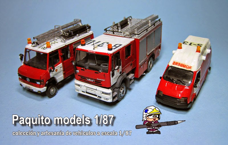 world 1/87: Les pompiers au 1/87
