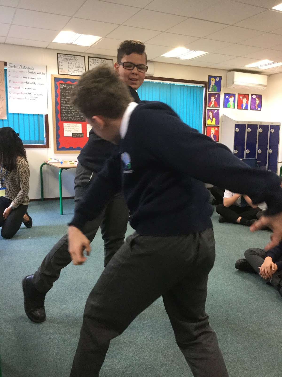 Windhill21: Drama - slow motion fight scene