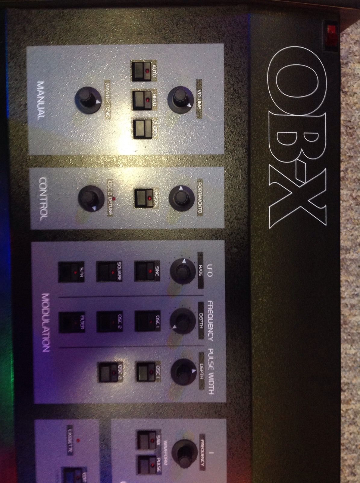 MATRIXSYNTH: Oberheim OBX 8 Voice Polysynth