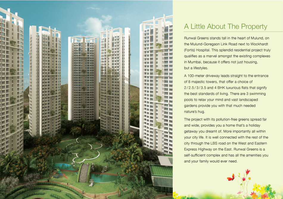 Runwal Greens, Mulund West, Mumbai - Runwal Group - 2017 PRE LAUNCH-Eon ...