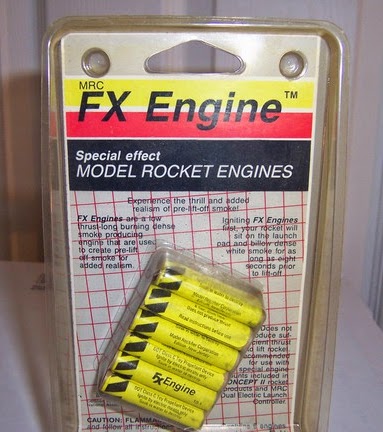 Model Rocket Building: MRC FX Engines
