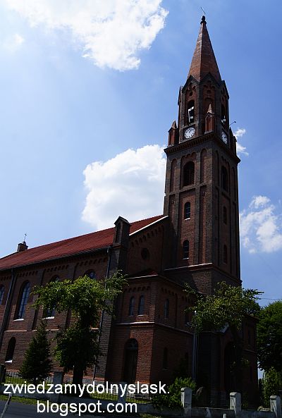 ZABYTKOWY DOLNY ŚLĄSK: STRUPINA - Kościół pw. Niepokalanego Serca N.M.P ...