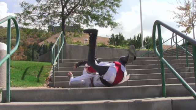 Ronnie Shalvis: AC Parkour Tutorial - Break Falls/The Roll