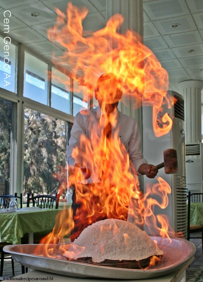 Traditional Healthy Recipes: Tuzda tavuk recipe