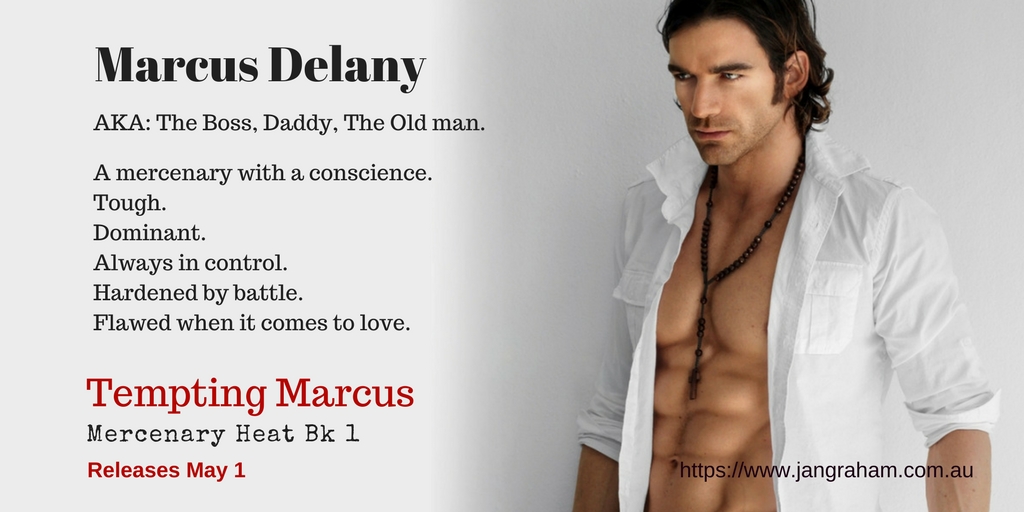 Jan Graham - Author Blog: Introducing Marcus Delany