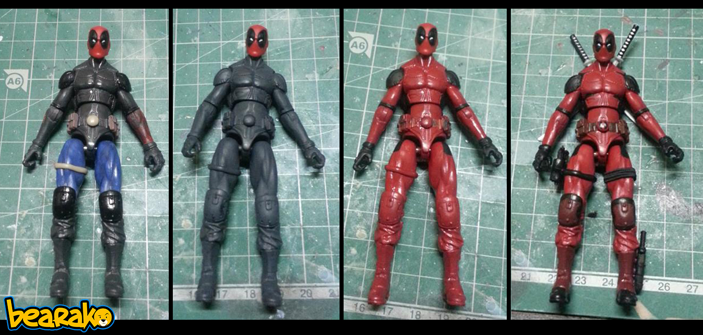 Bearako's Corner: TOY CUSTOM: Deadpool (movie inspired)