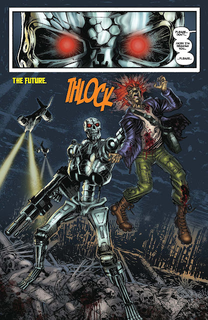 ghettoManga: PREVIEW- "Terminator/Robocop: Kill Human" TPB