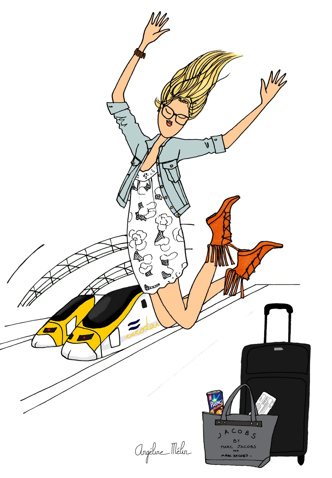 Ava Showroom: Fashion Illustration: Angéline Mélin