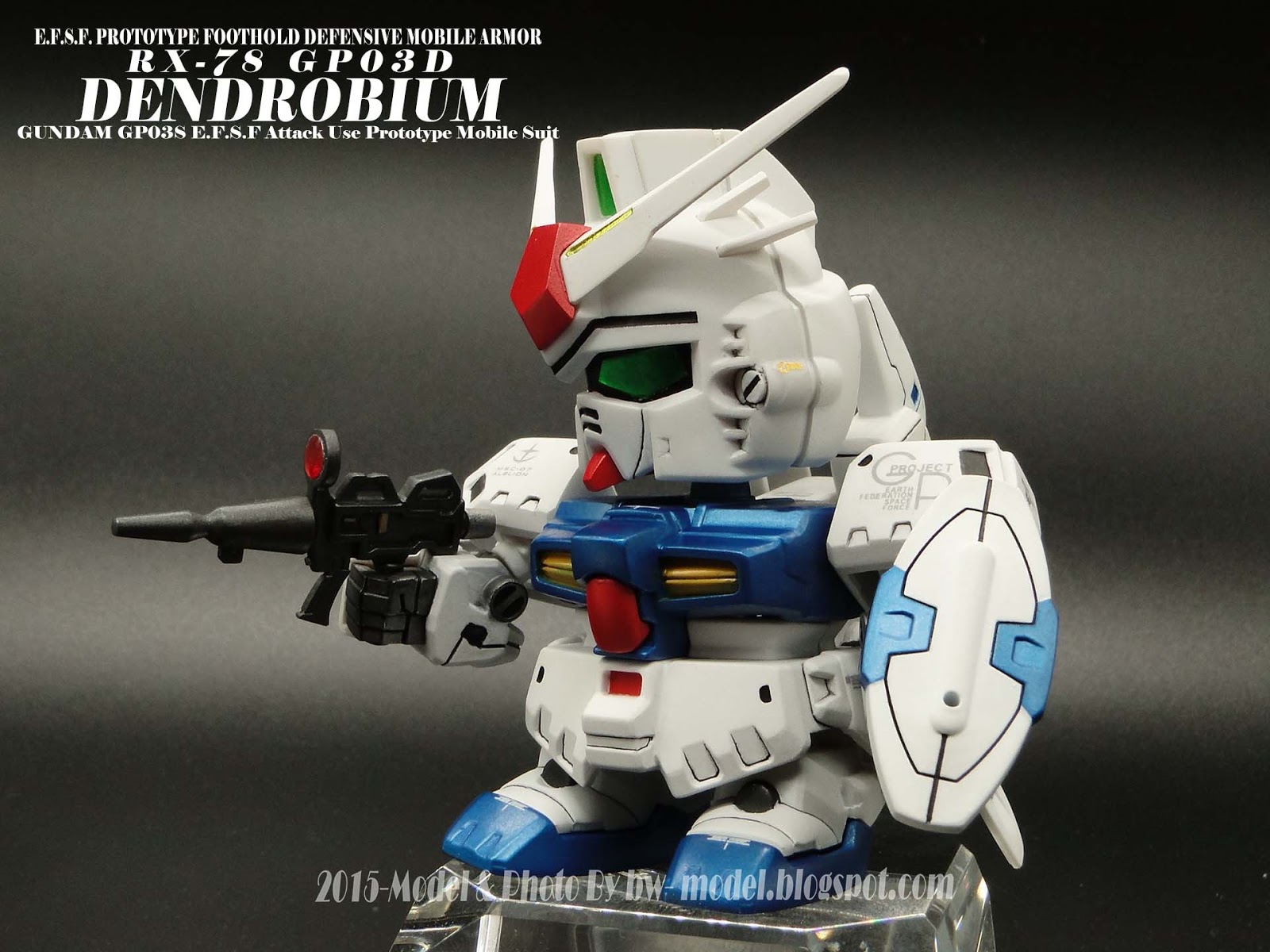 BW 模型~窮酸鬼的鋼普拉(鋼彈): [SD] GP03D 鋼彈試作3號機