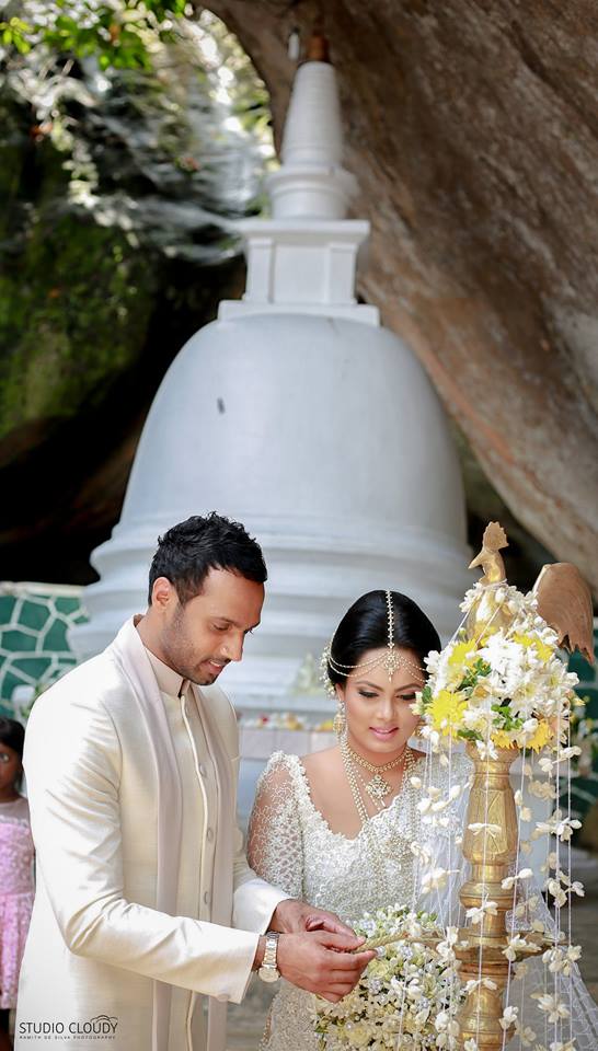 Srilankan actress Menaka Peiris & Ranil wedding