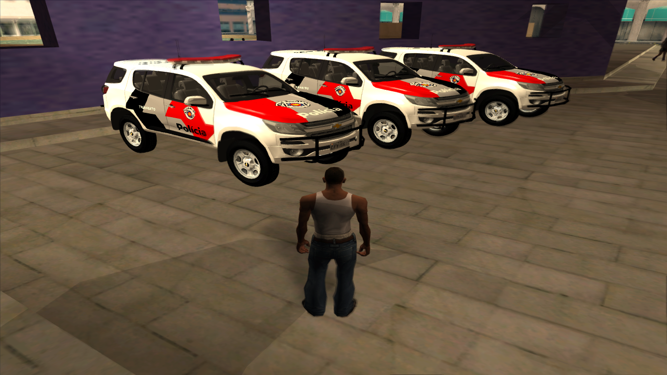 Equipe Tático PMBA: trailblazer 2017 PMESP