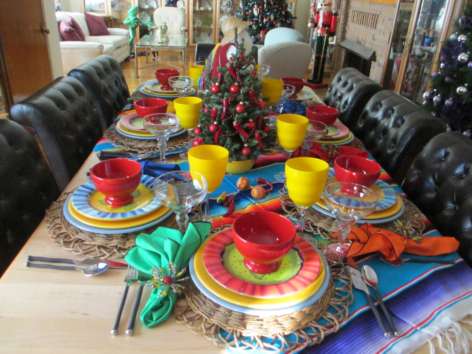 The Welcomed Guest: Mexican Christmas Tablescape