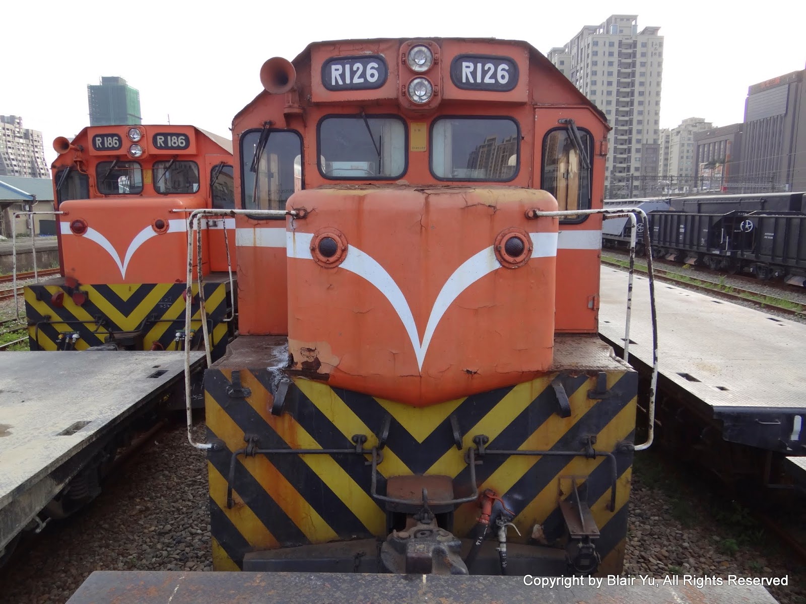Blair's 鐵道攝影: R126柴電機車 / TRA R126 Diesel-electric Locomotive