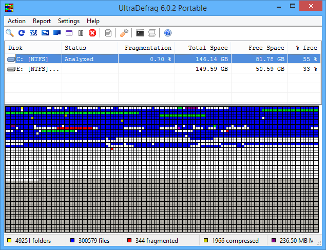UltraDefrag En İyi Disk Birleştirme Yazılımı ~ System Bilişim Teknoloji ...