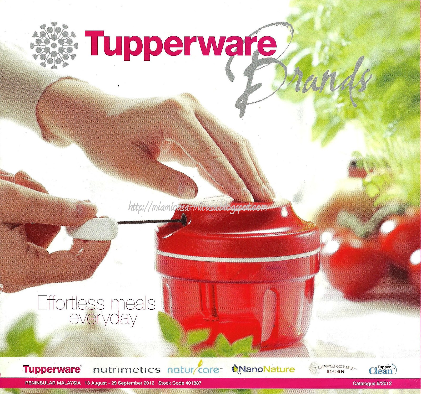 A WONDERFUL WORLD OF TUPPERWARE BRANDS: TUPPERWARE BRANDS 13 AUG-29SEPT ...
