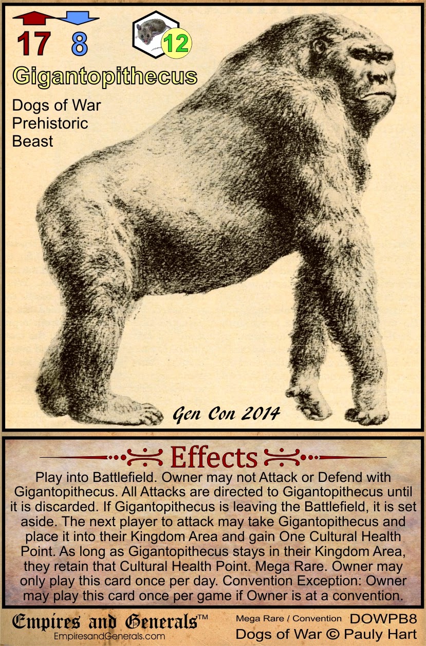 Empires and Generals: Prehistoric Beasts - Gigantopithecus