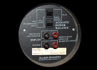 stereonomono - audio Hi Fi Compendium - 14 years on-line: Allison model ONE