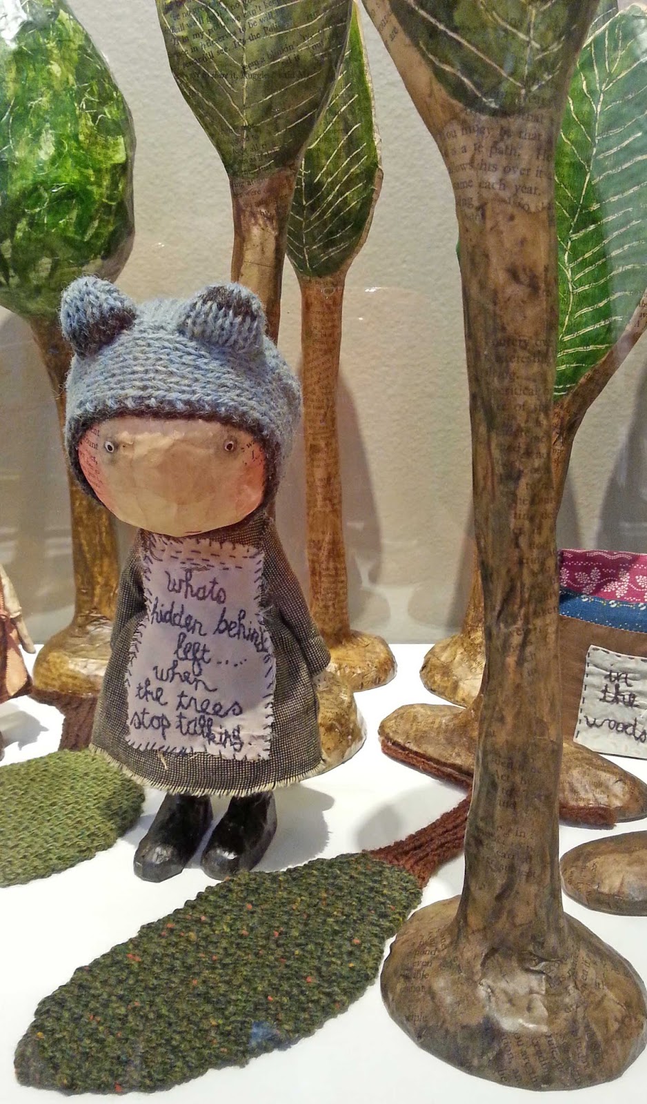 Hippystitch: "Away, Away" - Julie Arkell at the Harley Gallery