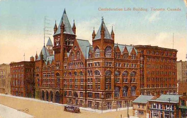 lost toronto: Yonge and Richmond/Then and Now