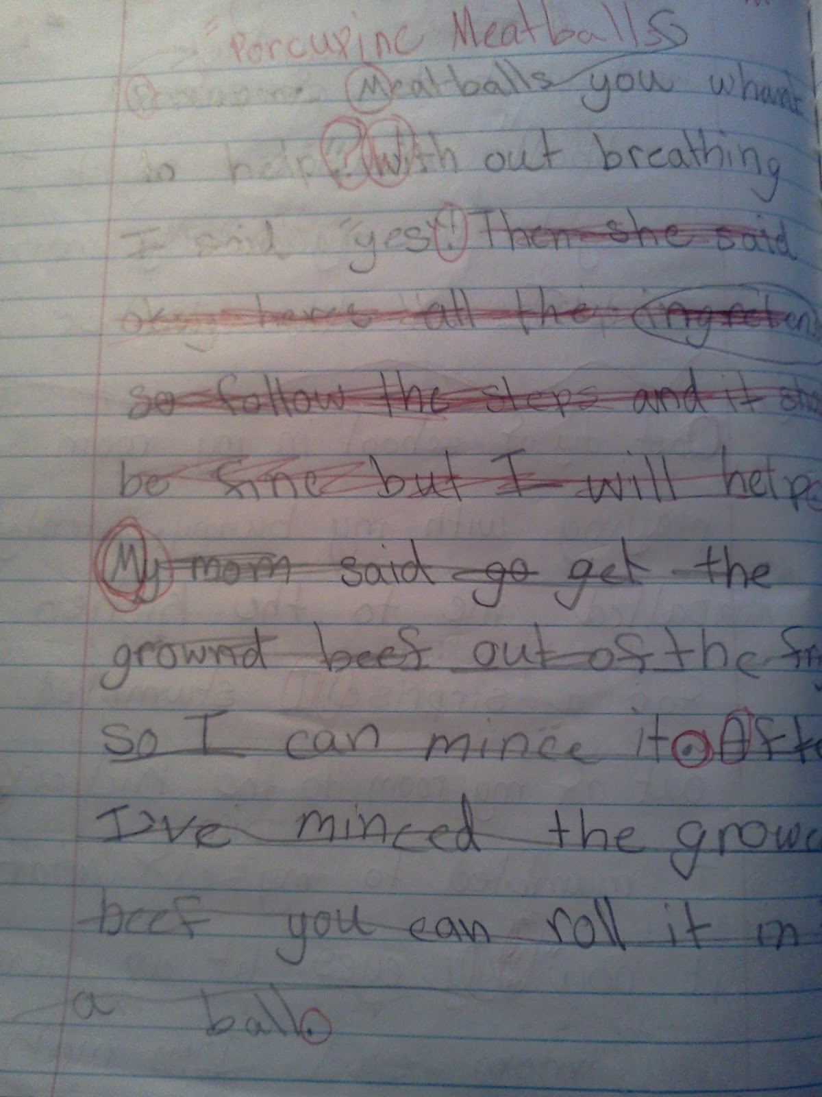 The Lollipop Literacy League: Writing Checkpoint 1: Memoir Rough Draft