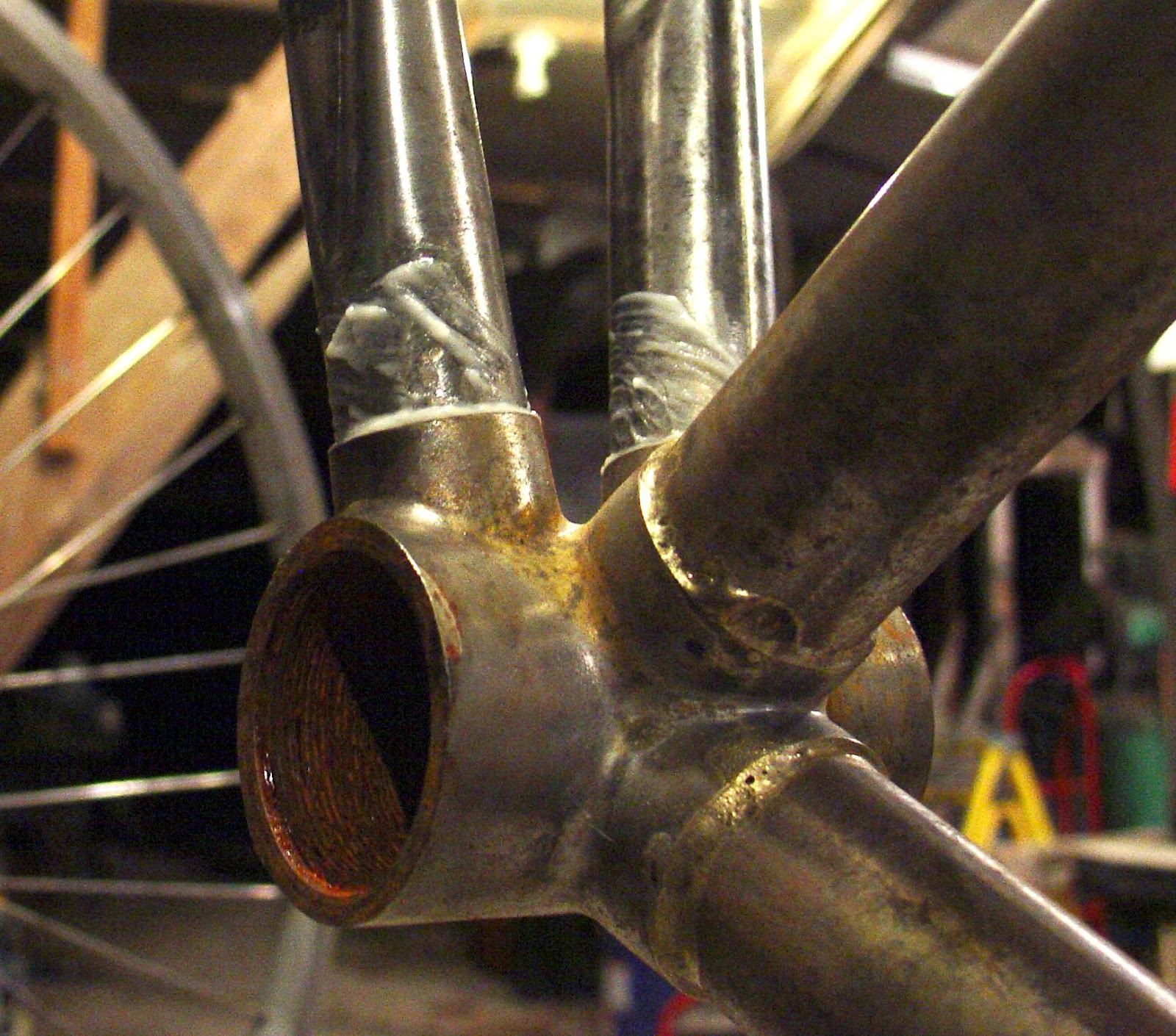Black Ship Cycles: Roody's Lugged Frame: Part 2 - Brazing the Tubes