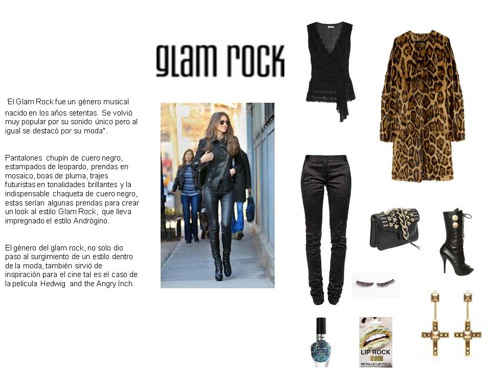 Perfecta Imagen: Estilo Glam Rock