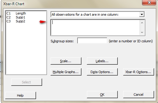 X-bar and R chart | gojado