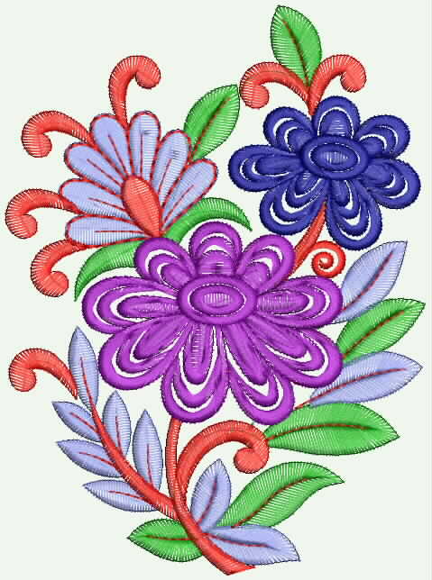 Patch Work Embroidery Designs