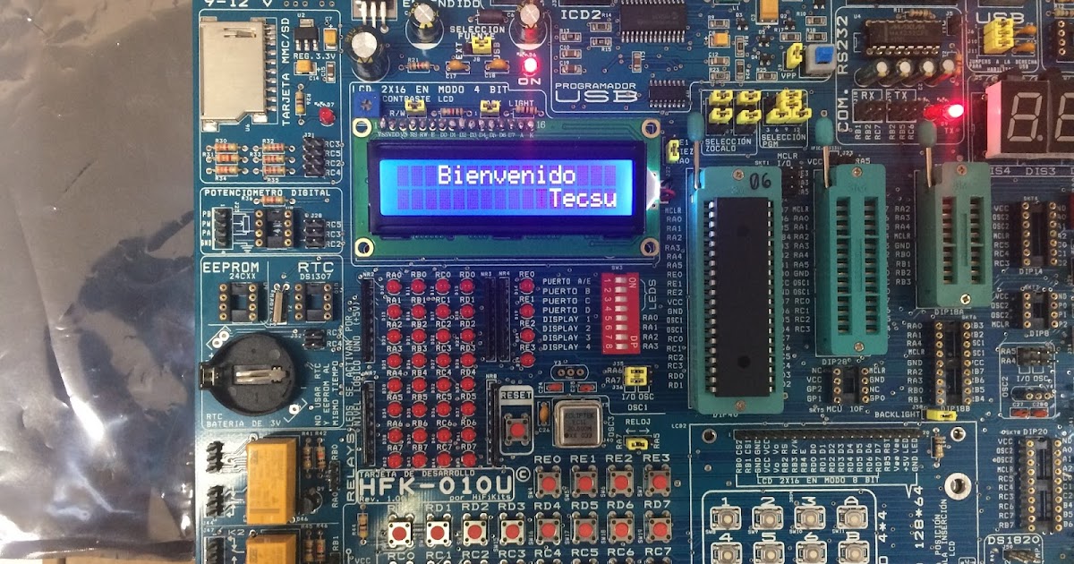 Microcontroladores - Electronica y Automatizacion