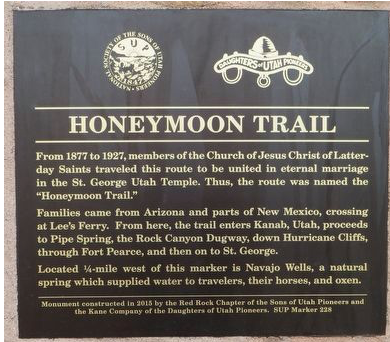 The Pioneer/Honeymoon Trail: The "Honeymoon Trail" - Navajo Wells (Day 19)